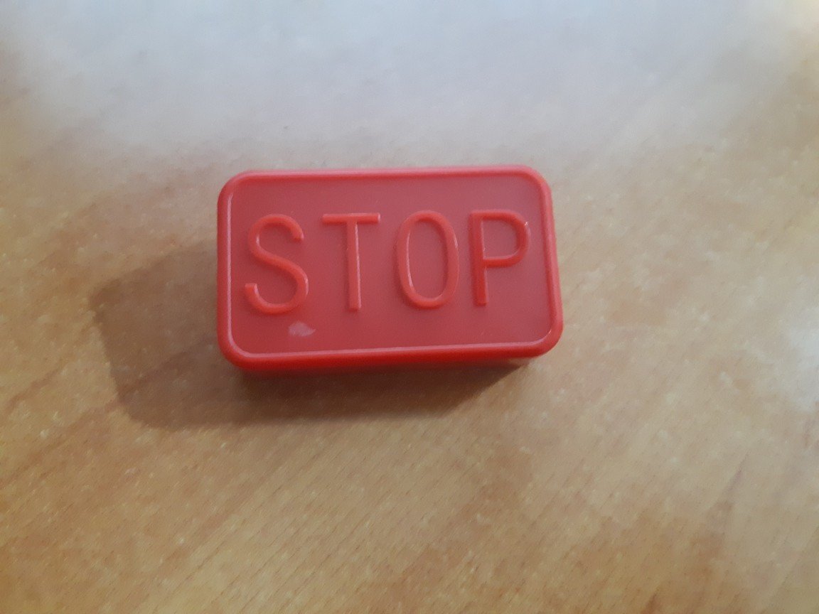 Replacement MoeBot Stop Button • Robot Lawn Mowers Australia