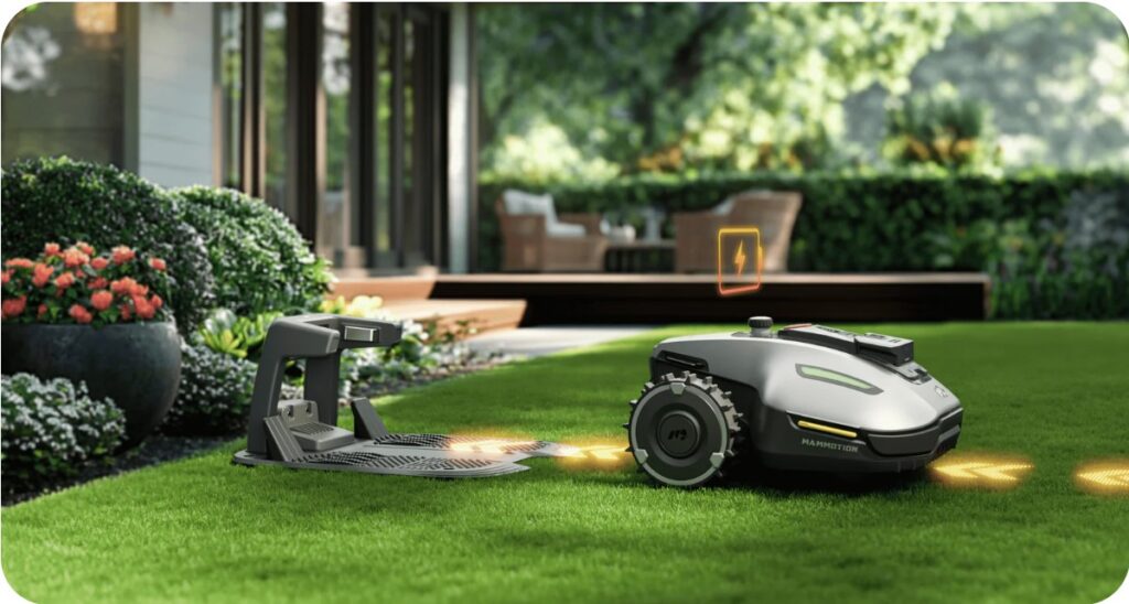 YUKA Mini 600: The Perimeter Wire Free Robot Lawn Mower
