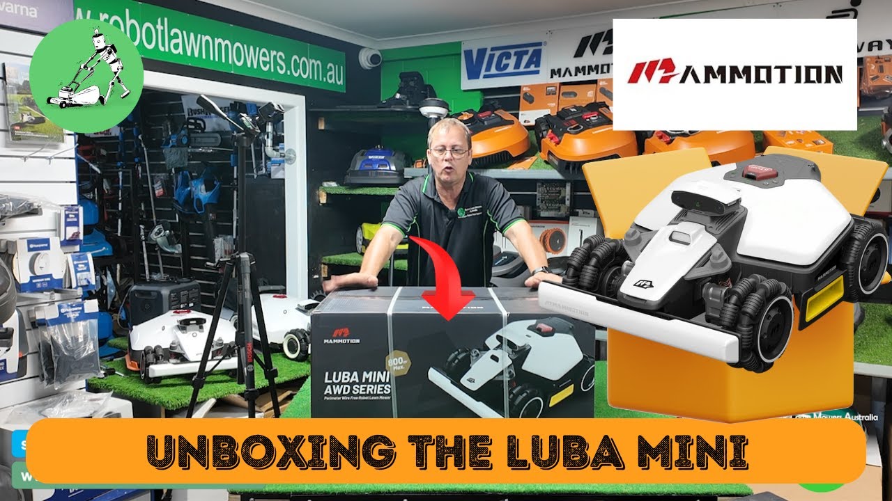 LUBA Mini Robot Lawn Mower Review & Unboxing | Is This the Best Smart ...
